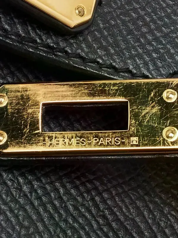 Hermès 2022 25 Birkin Sellier Tote Bag - Black