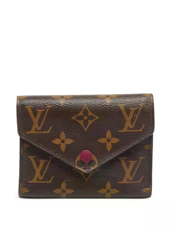 LOUIS VUITTON 2018 Victorine Monogram Wallet - Brown