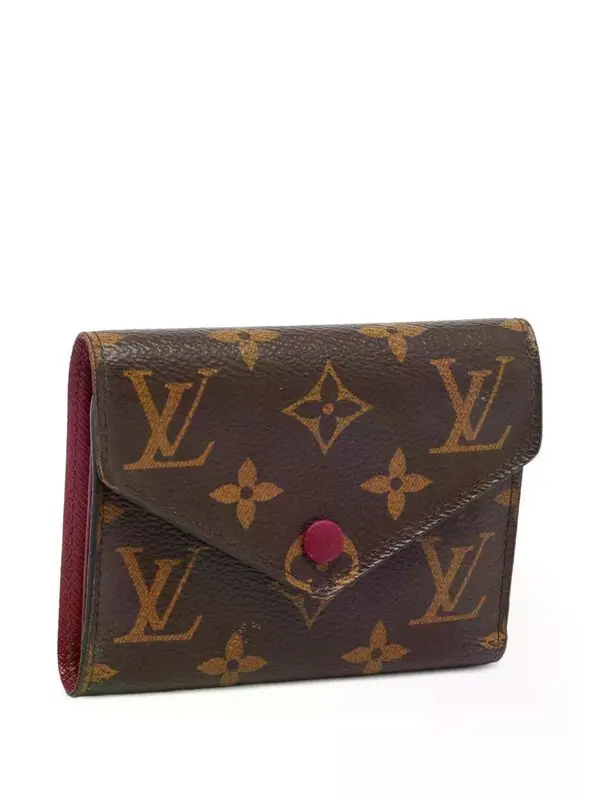 LOUIS VUITTON 2018 Victorine Monogram Wallet - Brown