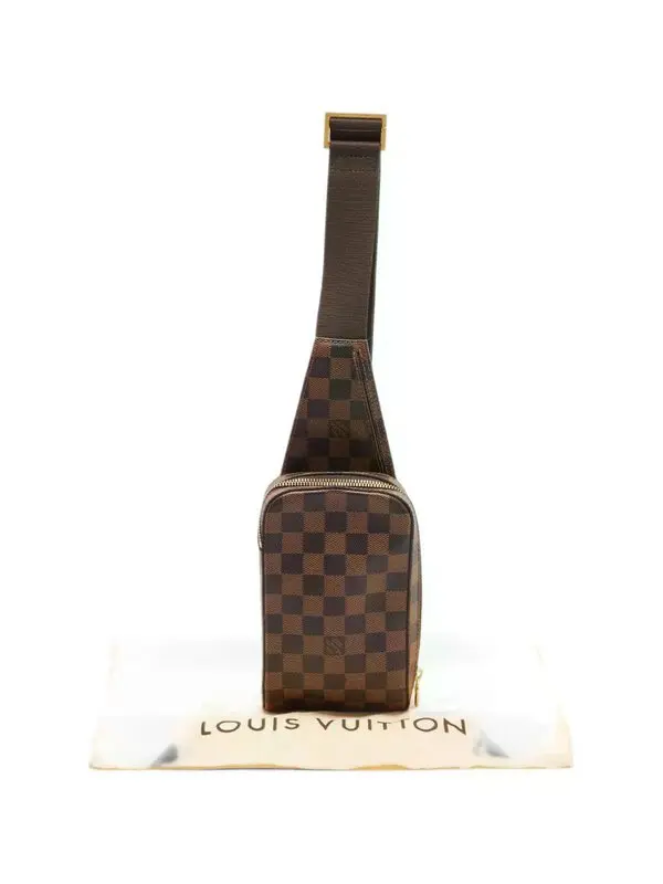 LOUIS VUITTON 2012 Geronimo Damier Ebene Belt Bag