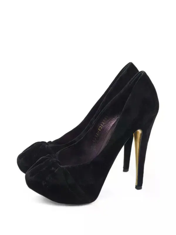 GINA Claire Ruched Heeled Pumps