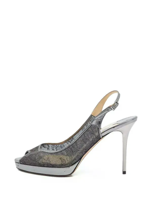 JIMMY CHOO Nova Heeled Pumps - Grey