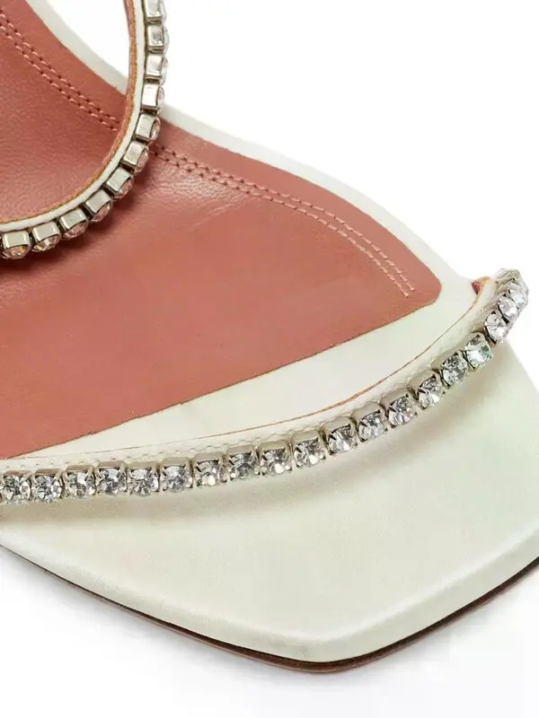 Amina Muaddi Gilda Crystal-embellished Sandals