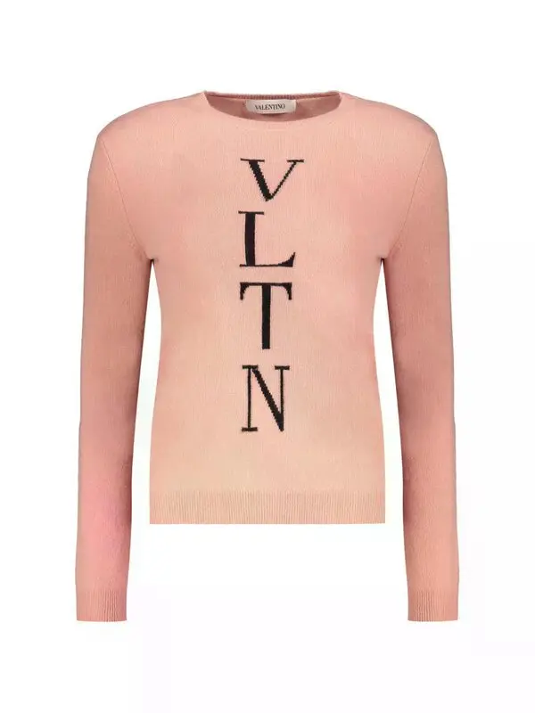 Valentino Garavani Wool Crew-neck Sweater - Pink