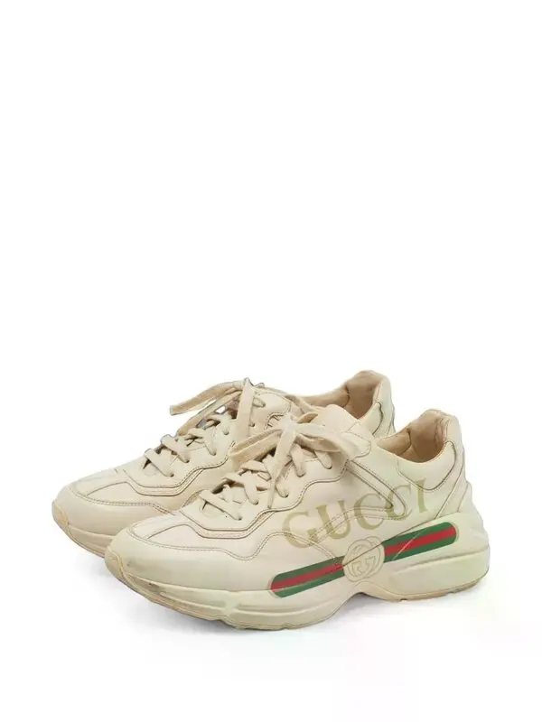 Gucci Rhyton Chunky Sneakers - Neutrals