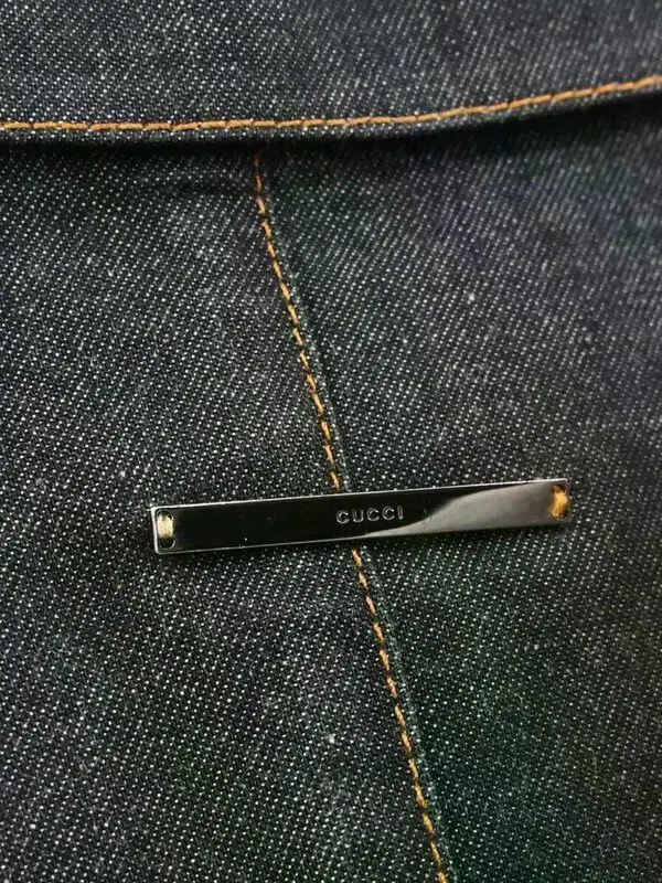 Gucci 2000 Notched-lapel Denim Jacket