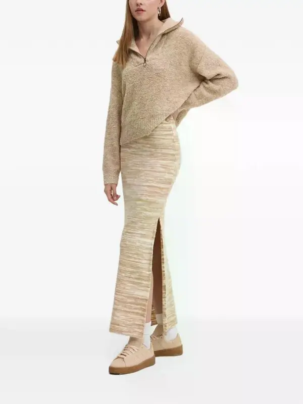 BILLABONG Maxi Side-split Skirt - Neutrals