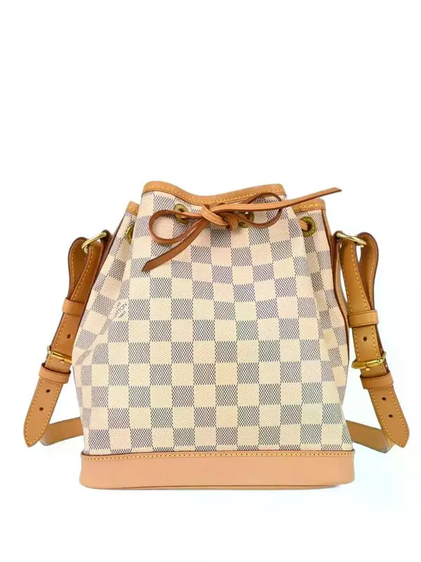 LOUIS VUITTON Damier Azur Noe Bb Bucket Bag