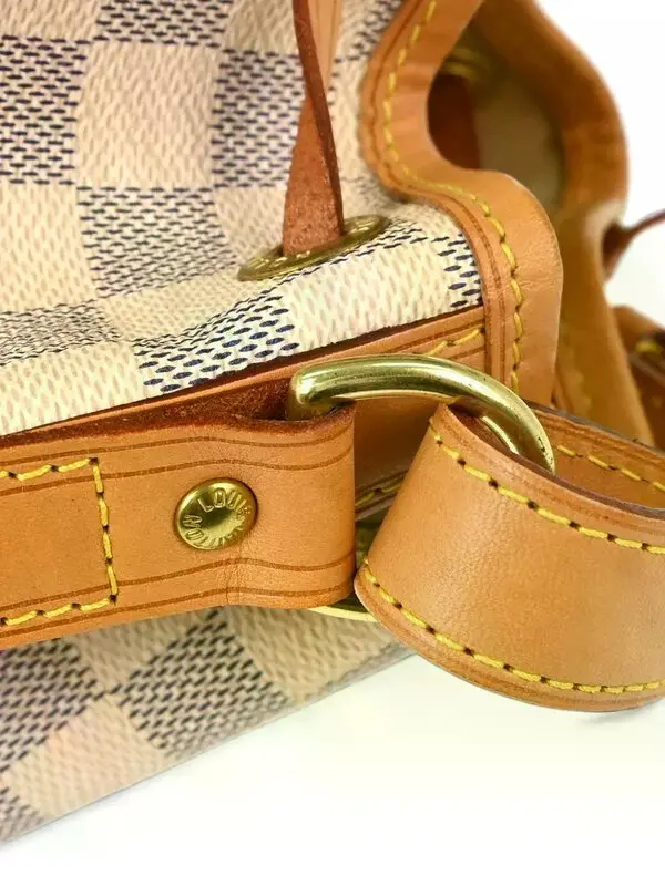 LOUIS VUITTON Damier Azur Noe Bb Bucket Bag