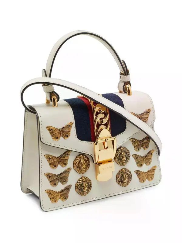 Gucci Mini Animalier Sylvie Satchel Bag
