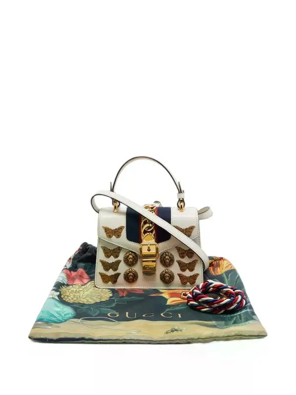Gucci Mini Animalier Sylvie Satchel Bag