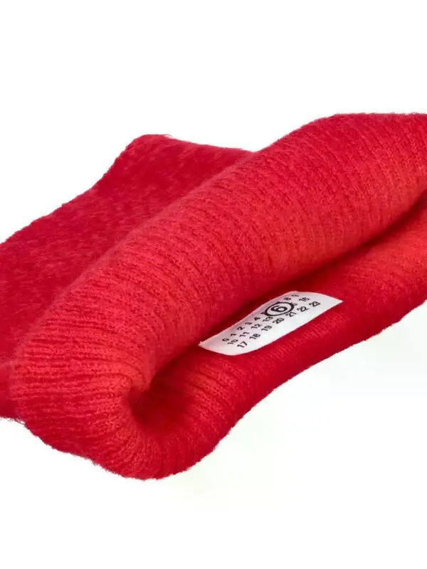 MAISON MARGIELA Brushed Knit Neck Warmer