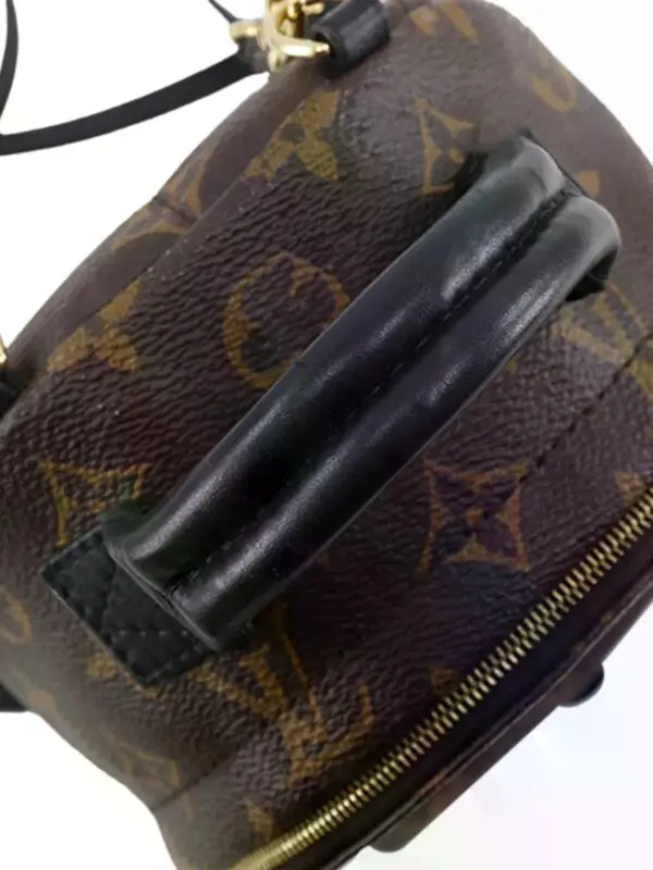 LOUIS VUITTON 2019 Monogram Mini Palm Springs Backpack - Brown
