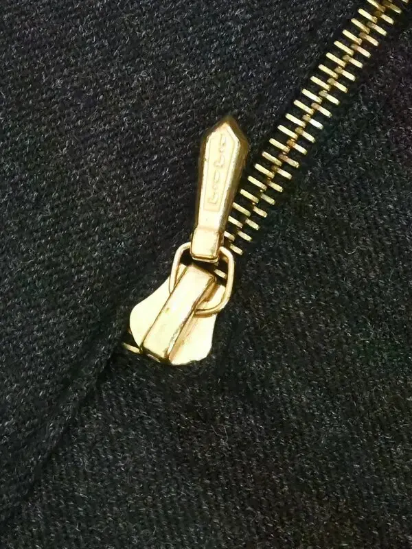 Gucci Logo-button Zip-pocket Trousers