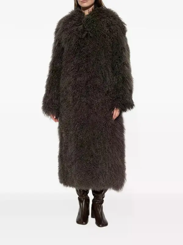 STAND STUDIO Carolina Sheep-fur Coat