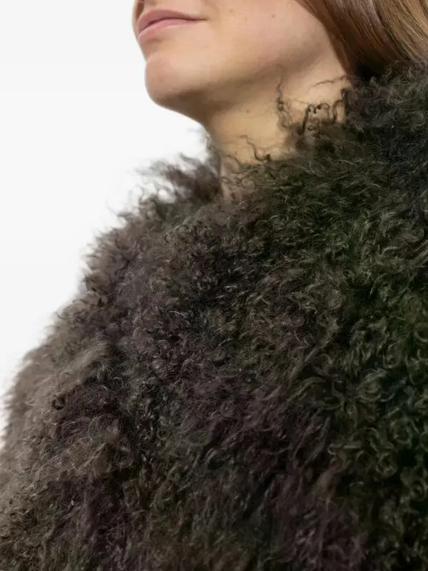 STAND STUDIO Carolina Sheep-fur Coat