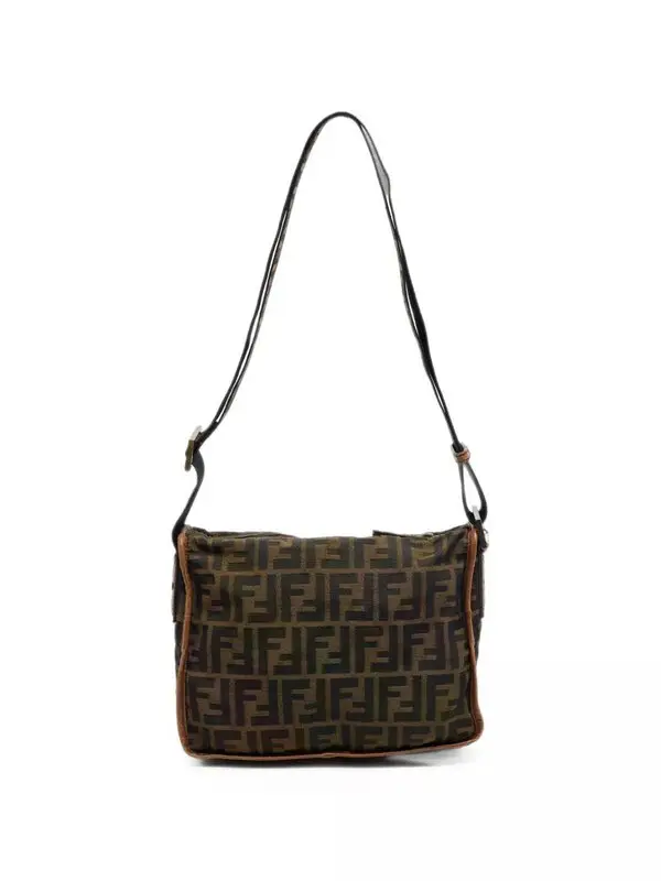 Fendi 2010 Zucca Messenger Bag