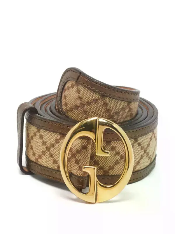 Gucci 1973 Interlocking-g Monogram Belt - Neutrals