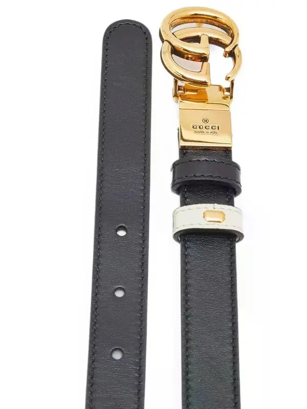 Gucci Gg Marmont Reversible Belt - Black