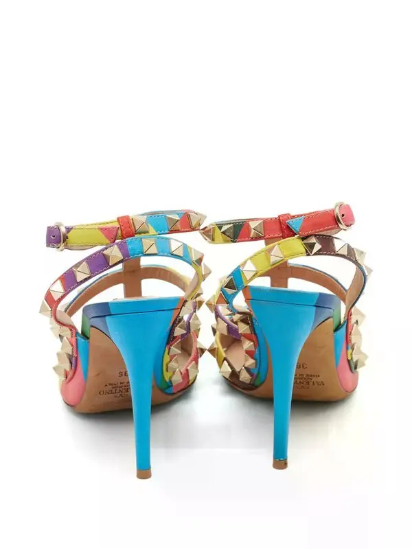 Valentino Garavani Rockstud Heeled Pumps - Blue