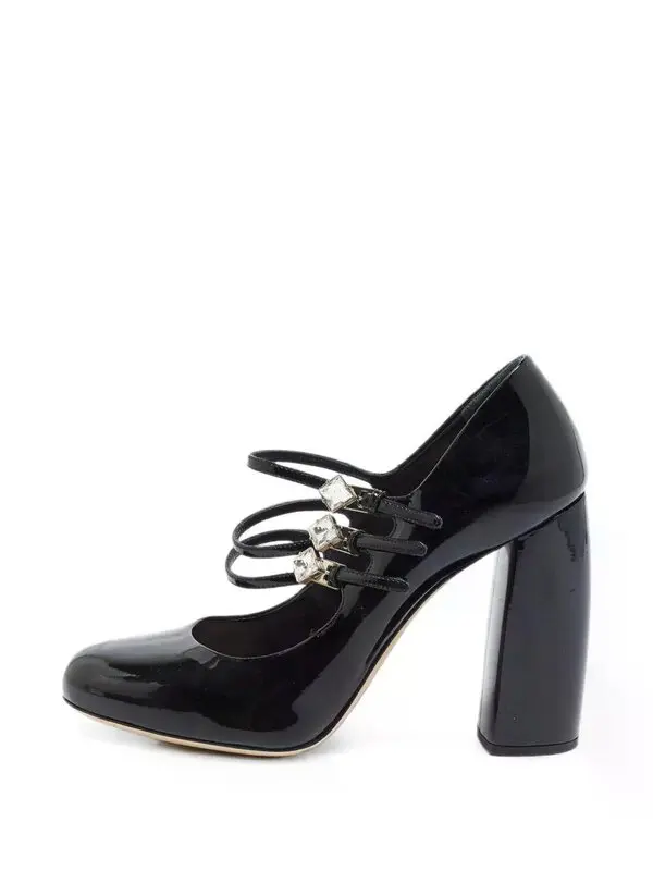 Miu Miu Mary Jane Pumps - Black