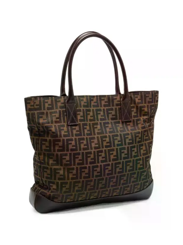 Fendi Zucca Monogram-pattern Tote Bag