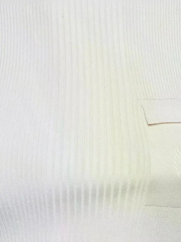 Elisabetta Franchi Rib-knit Sleeveless Top