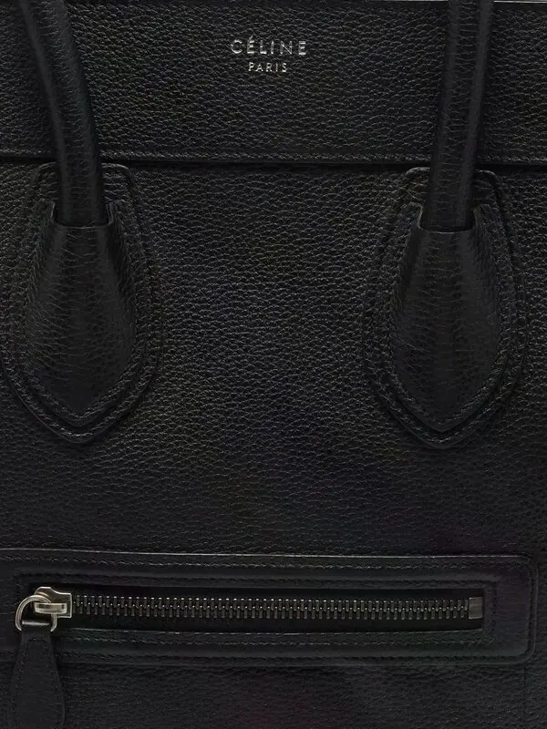 Celine 2015 Mini Luggage Leather Tote Bag