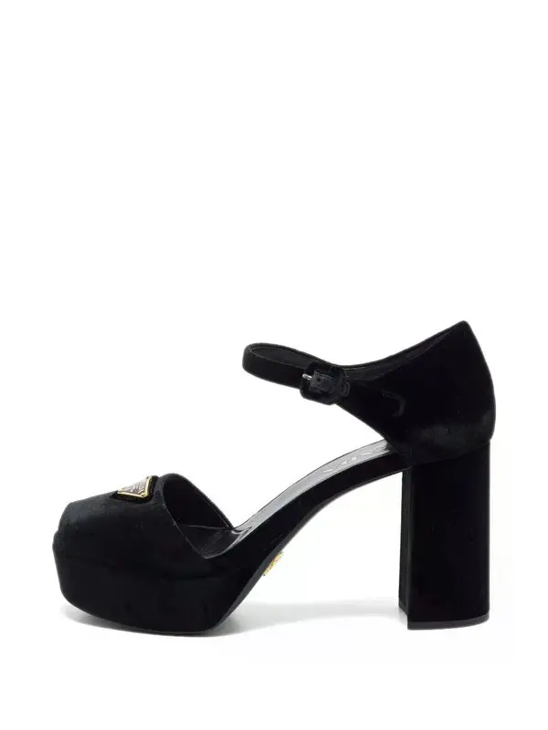 Prada Ankle-strap Sandals - Black