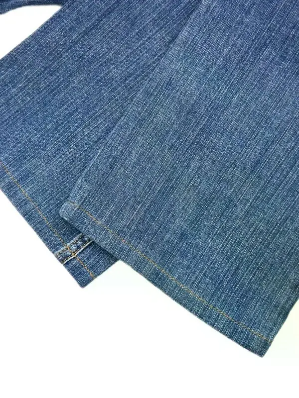 LOUIS VUITTON Monogram-waistband Jeans