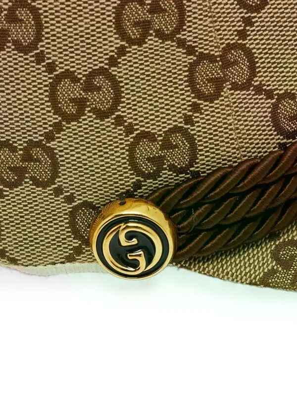 Gucci Gg Torchon Monogram Riding Cap