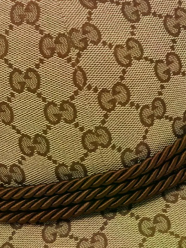 Gucci Gg Torchon Monogram Riding Cap
