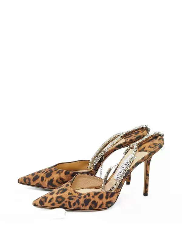 JIMMY CHOO Bing Leopard-print Pumps