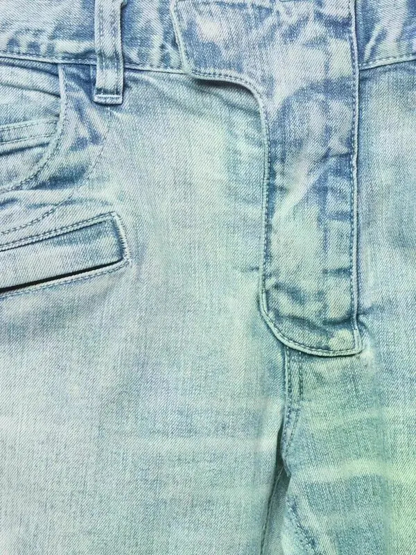 Balmain Distressed Biker Jeans