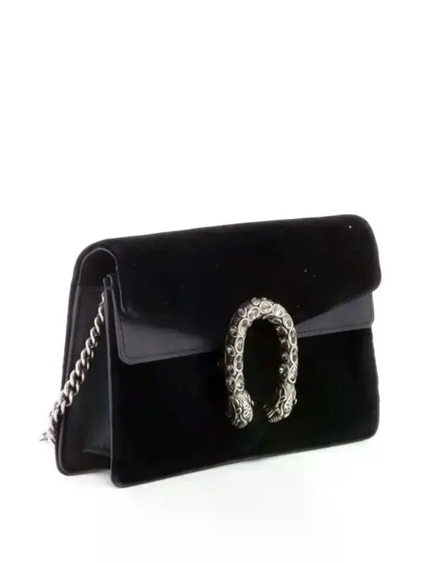 Gucci Dionysus Bag Velvet Super Mini Crossbody Bag
