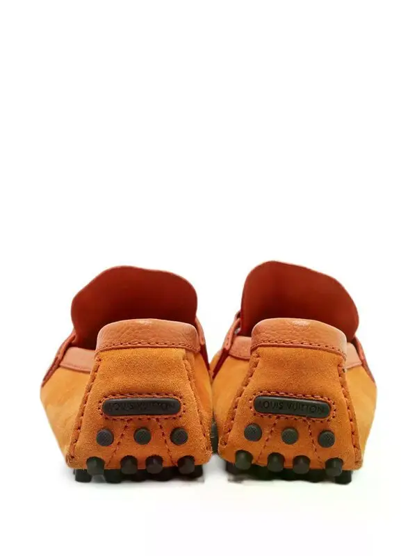 LOUIS VUITTON Hockenheim Suede Loafers