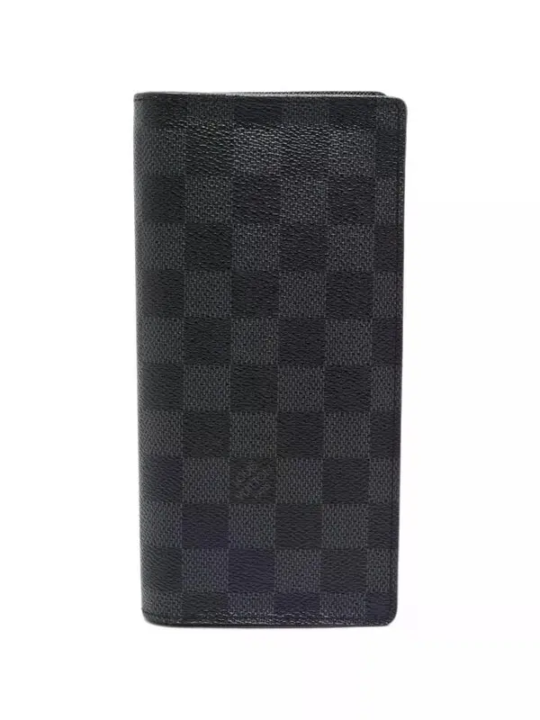 LOUIS VUITTON Brazza Damier Graphite Wallet