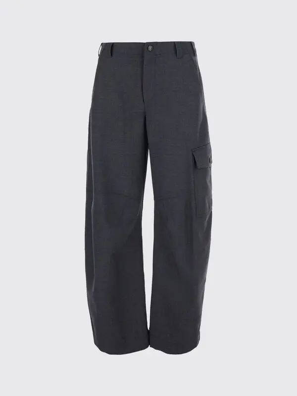 Brunello Cucinelli Wide-leg Virgin Wool Cargo Pants