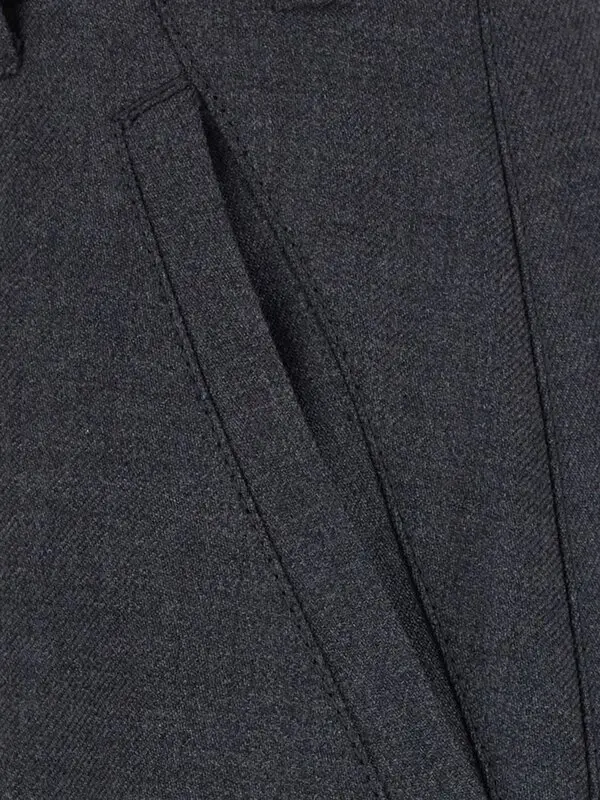 Brunello Cucinelli Wide-leg Virgin Wool Cargo Pants