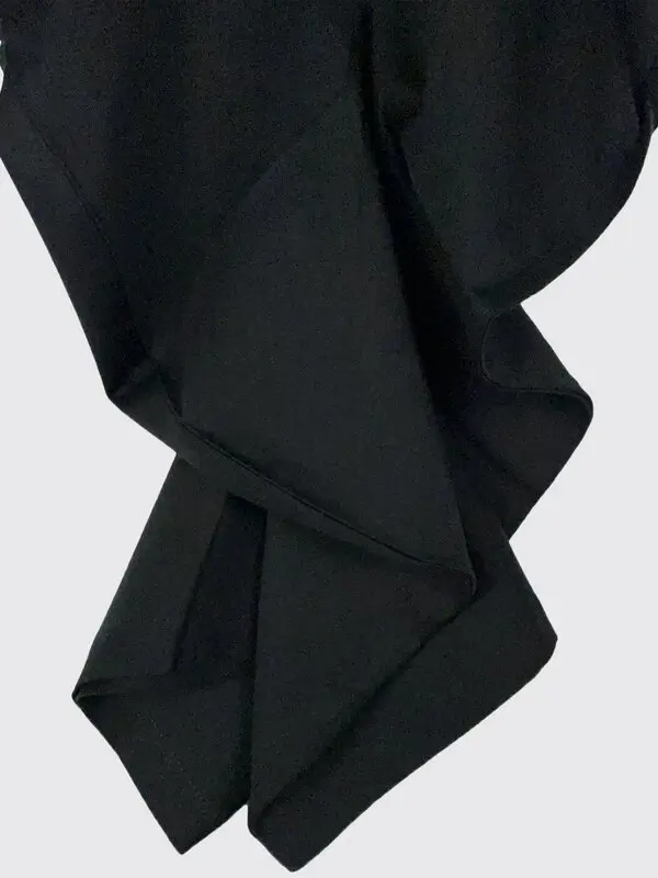 RÓHE Relaxed-fit Cotton And Silk Blend T-shirt With Asymmetrical Hem - Black