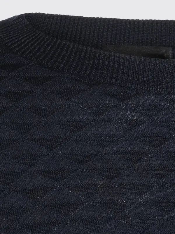 Giorgio Armani Pure Virgin Wool Long-sleeved Crewneck Sweater