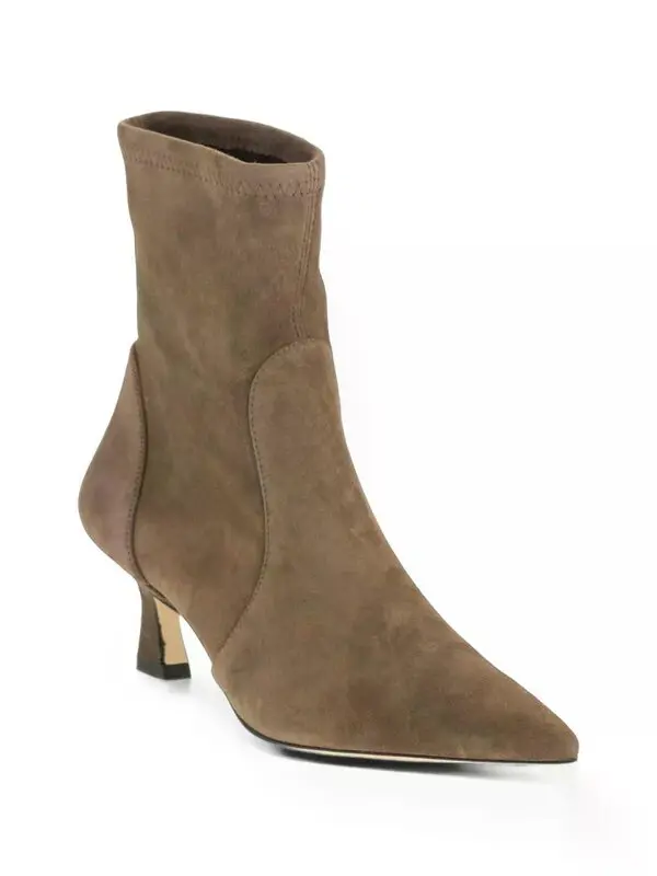 STUART WEITZMAN Vinnie Suede Ankle Boots