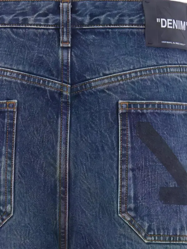 Off-White Arrows-print Jeans