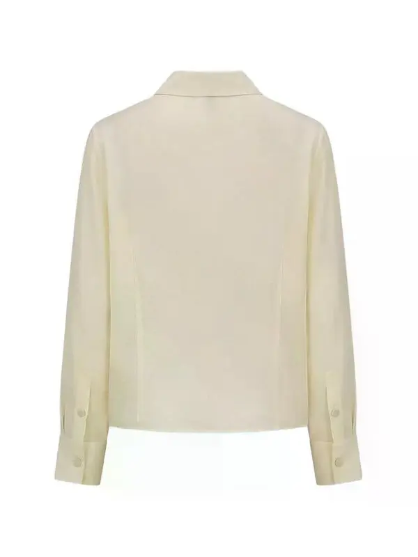 RÓHE Double-breasted Silk Top