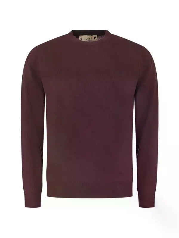 CUSTOMER LOVERS Crew-neck Virgin-wool Sweater