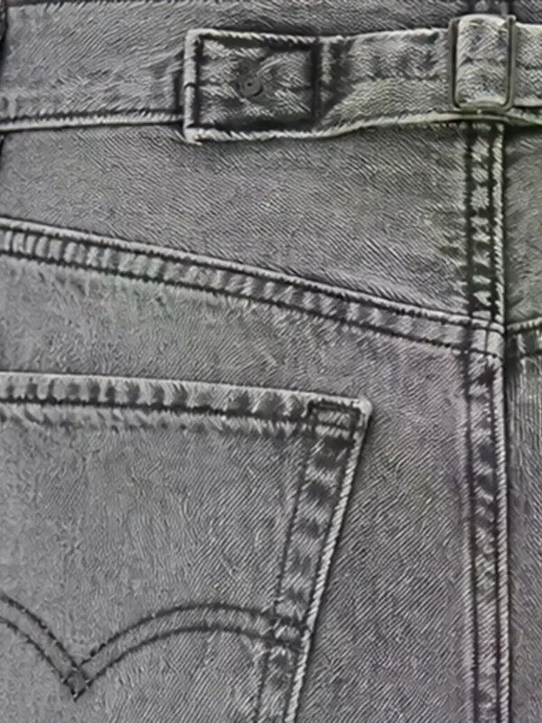 LEVI'S Cinch-strap Straight-leg Jeans