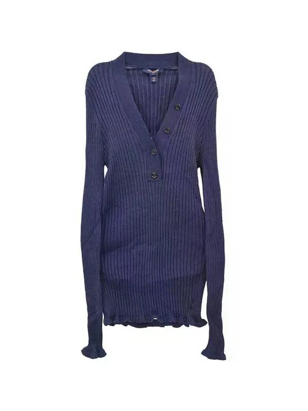 LOUIS VUITTON 2019 Ribbed Long-sleeve Top