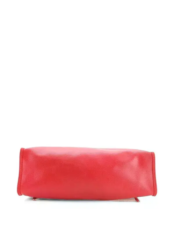 Hermès Herbag Zip Berline Vache Canvas And Leather 31 Shoulder Bag