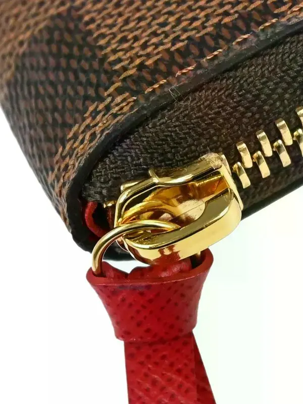 LOUIS VUITTON Damier Ebene Stories Wallet