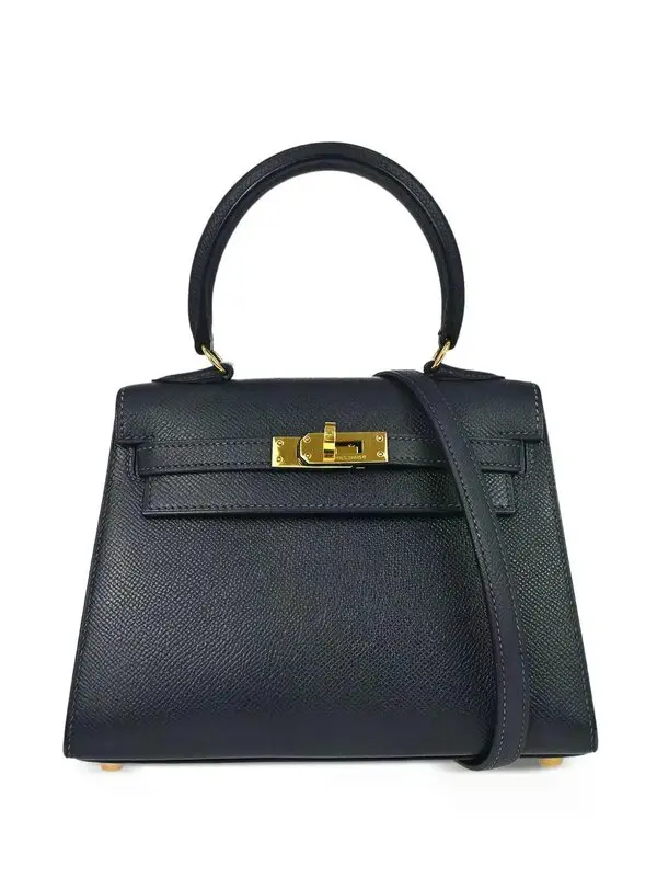 Hermès Mini Kelly 20 Sellier Totebag - Blue